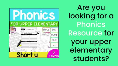 Phonics for Older Students | Reading Intervention & Decodable Passage ...