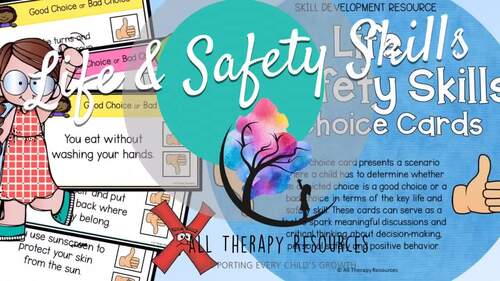 IS THIS SAFE Choice Cards - Fire Safety Stranger Danger Social Skills ...