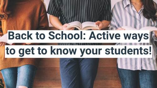 Back to School Getting to Know You Icebreakers This or That 4th, 5th ...