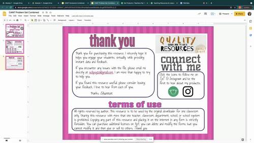 Grade 4 Module 7 Problem Sets on Google Forms, Eureka Math/EngageNY ...