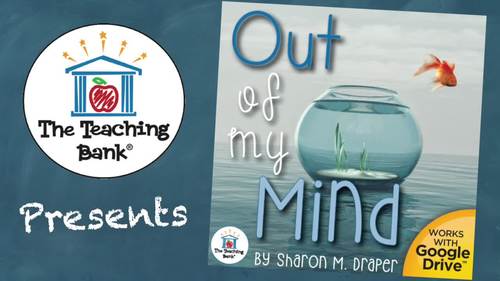 Out of My Mind Novel Study Book Unit by The Teaching Bank | TpT