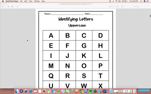 Special Education Reading and Writing Data Collection K-2 | TpT