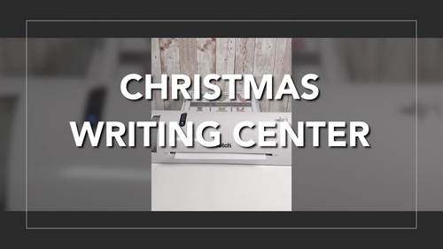 Christmas Writing Activities For Writing Stations With Vocabulary Word ...