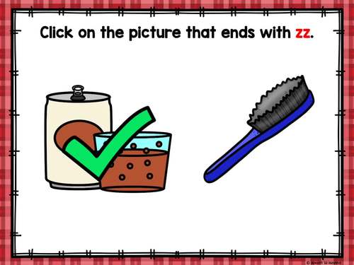 Double consonant zz Activities PowerPoint by Lauren's lil Learners