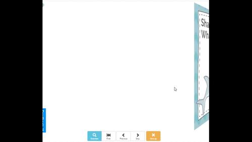 Shark Telling Time to the Half Hour Boom Digital Task Cards by The 4x6 ...