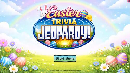 Easter Trivia Jeopardy Game | Easter Classroom Activity | Grades 2–5