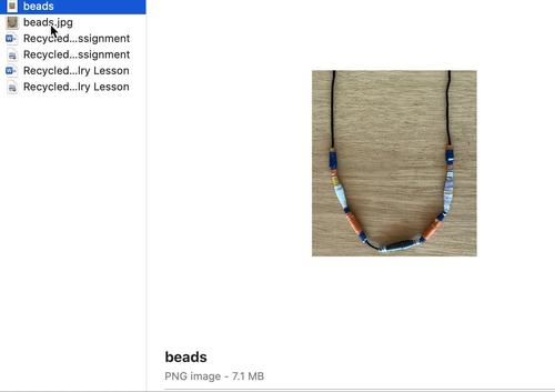 Recycled Jewelry Project. High School Art Lesson Plans & Video | TPT