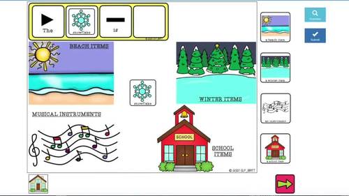 CATEGORY SORTING, DIGITAL BOOM CARDS, DECK 2 (SPEECH THERAPY) by SLP Britt