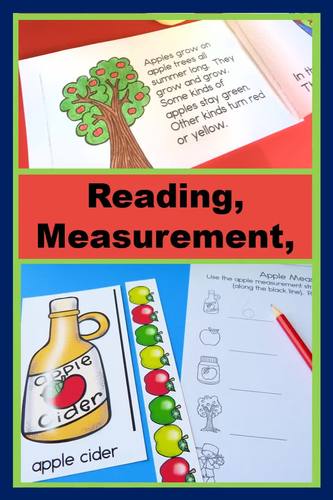 Apples | STEM Activities | book, measurement, graph, taste test, cooking