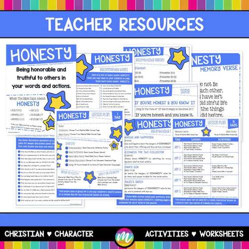 Honesty Bible Lesson | Biblical Character Education | Christian Character