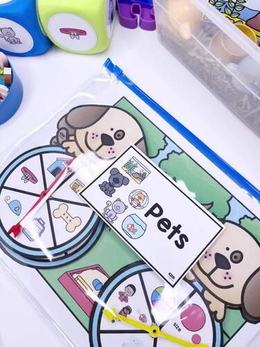 Preschool Speech Therapy Pet Printable Activities Language Articulation