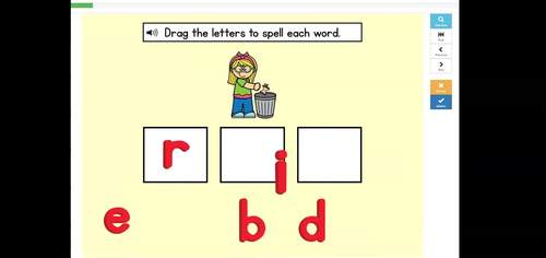 Reading Comprehension id Word Family Boom™ Cards by Primary Tidbits