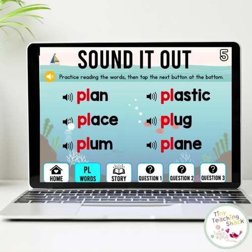 Beginning R Blends Phonics Reading Comprehension Boom Cards | TpT