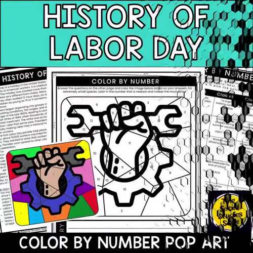 History of Labor Day Color by Number Reading Comprehension Passage