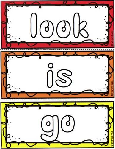 Sight Word Playdough Task Cards: Pre-Primer, Primer, Grade 1, Grade 2