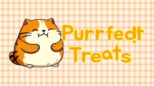Purrfect Treats! - Interactive Spelling & Vocabulary Digital Sticker Game