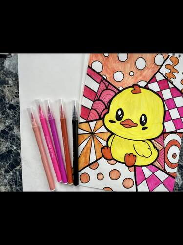 Spring Easter Pop Art Projects: Art & Drawing Activities - Low Prep