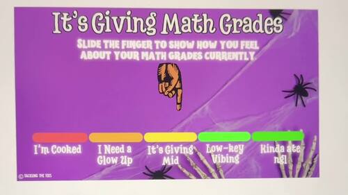 Halloween Math Class Vibe Check: SEL for Math Class October Reflective ...