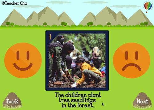 Caring for the Environment: Earth Day (BOOM Cards™ for Distance Learning)