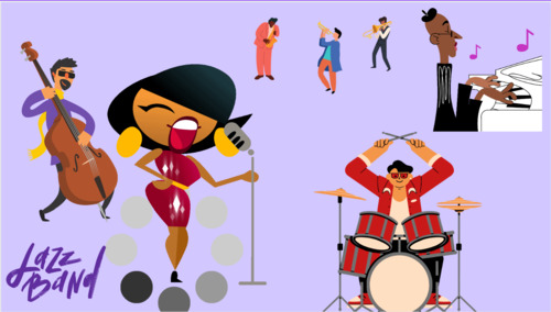 Jazz Listening Map with "It don't mean a thing". Ella Fitzgerald