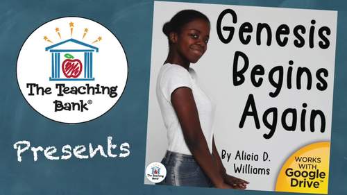 Genesis Begins Again Novel Study Book Unit by The Teaching Bank | TpT