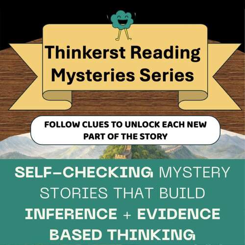 Reading Comprehension Mystery | Self-Checking Inference (Grades 3-4)