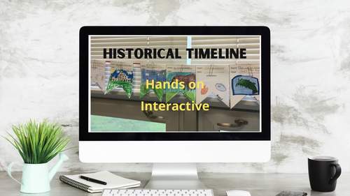Social Studies Historical Timeline Template by Online with Teacher Judi