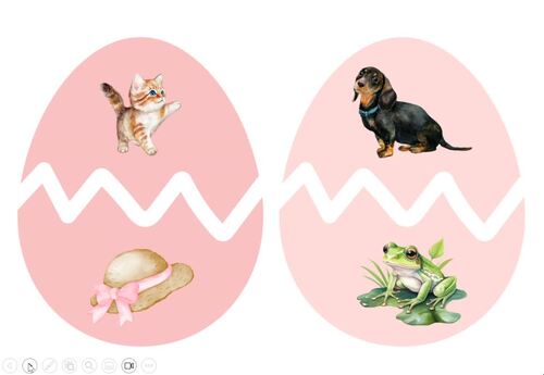 EASTER | Rhyming Words | Puzzles by Buliding Foundations Education