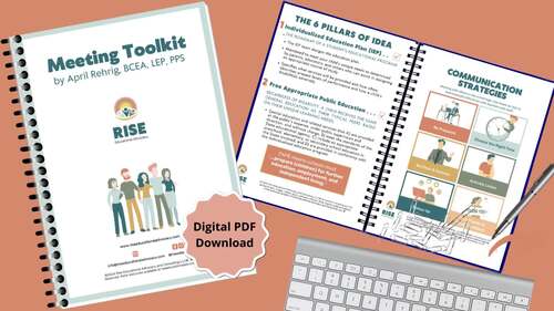 IEP and 504 Meeting Toolkit by Rise Educational Advocacy | TPT