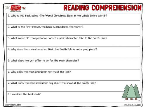 Christmas Read Aloud- Santa Craft, North Pole Art, Christmas Writing ...