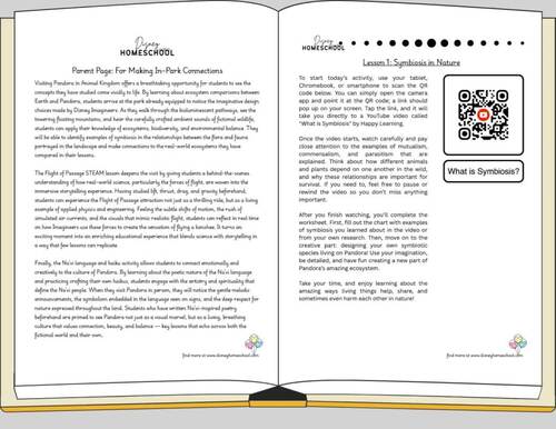 Pandora Learning Unit Avatar-Inspired Science Language Arts 7-Lessons