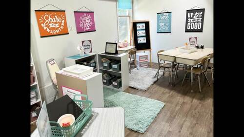 Penguins & Pedagogy Theme Organized Teacher's Tool Kit + Decor Pack