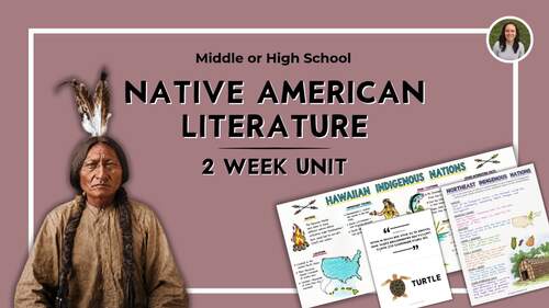 Native American Literature | Traditional + Modern | Indigenous | High ...