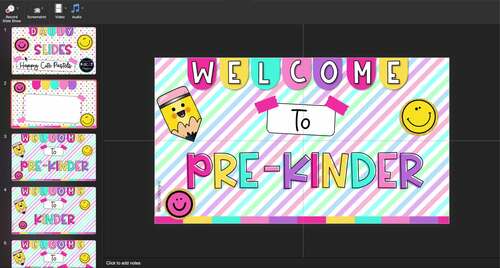 Happy Cute Pastels Daily Slides | Morning Meeting | Calendar | BTS ...