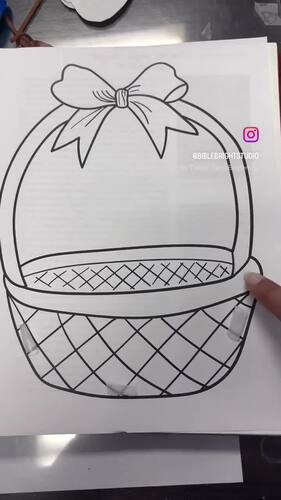 Resurrection Easter Basket Craft for Kids | Printable Holy Week ...