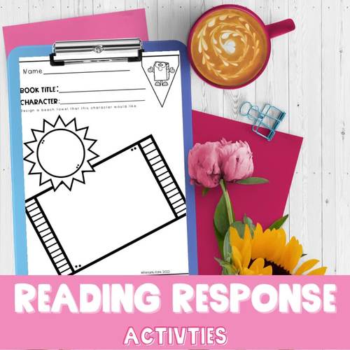 Reading Response Activities for First Grade by Primarily Kate | TPT