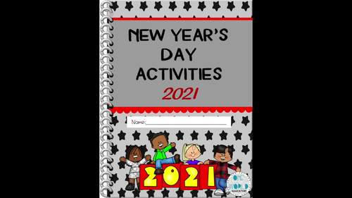 BUNDLE: New Year’s Day Activities for 2021 (English and Spanish Version)