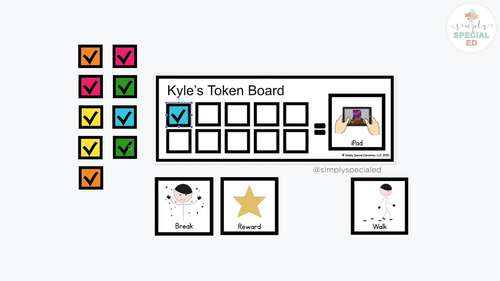 Token Boards | Special Education | Print + Google Slides™ by Simply ...