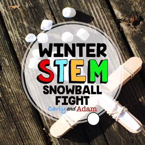 Snowball Fight Challenge Winter STEM Challenge | TPT