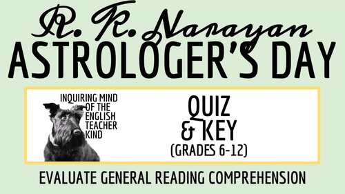 "An Astrologer's Day" by R. K. Narayan Quiz and Answer Key (Short Story)