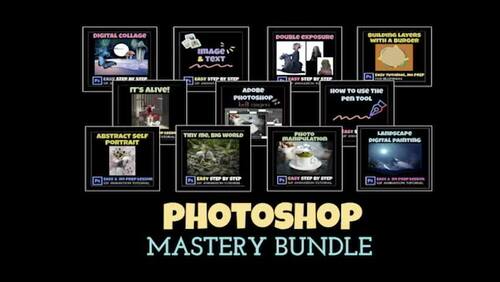 Adobe Photoshop Lessons Mastery Bundle: Tutorials and Lessons included ...