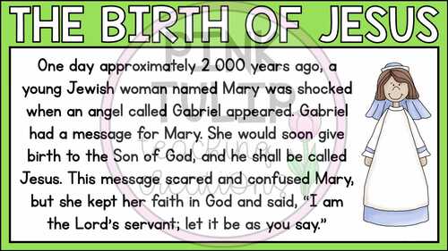 The Birth of Jesus PowerPoint - Guided Teaching | TPT