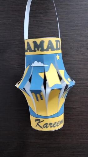 Ramadan Lantern Craft Coloring Page Activities Ramadan Craft Decoration