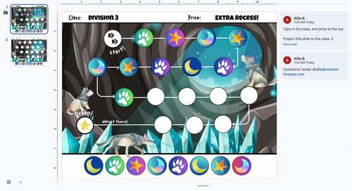 Editable Interactive Digital Reward Chart for Positive Behaviour ...