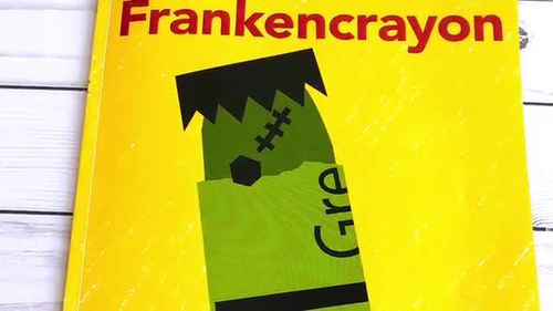 Frankencrayon Halloween Craft and Retell a Story Activity by Tiffany Gannon