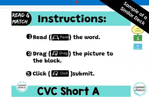 Read and Match: Ending Blends -LD for Fluency Phonics BOOM CARDS