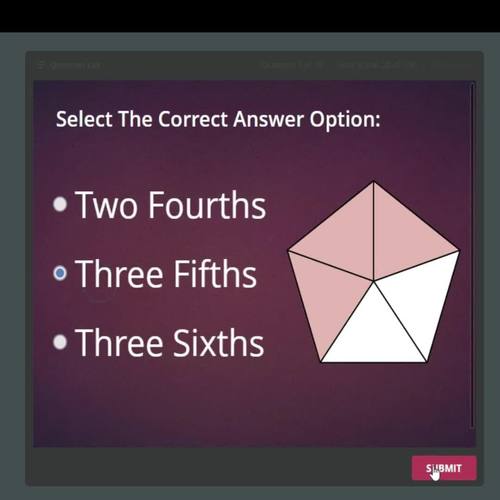 Interactive Digital Resources | Learn Fractions Using Shapes 10 Quizzes