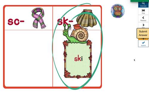 Initial Consonant Blends S Boom Cards | Beginning Blends Fall Themed Sorts