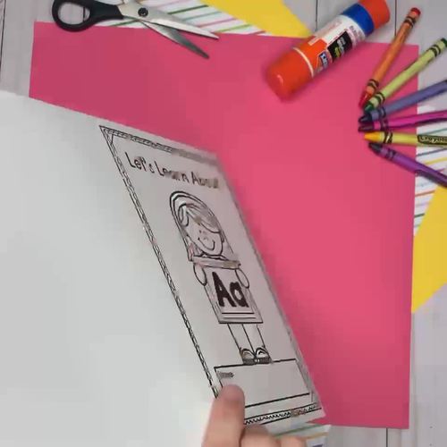 Letter Recognition and Sounds Letter F Booklet | Learning the Alphabet