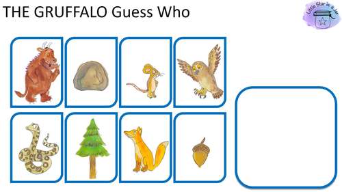 THE GRUFFALO Guess Who (PowerPoint Game) by Little Star in a Jar